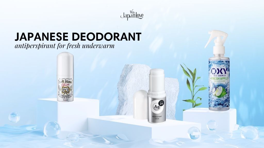 15+ Japanese deodorant, antiperspirant for fresh underarm