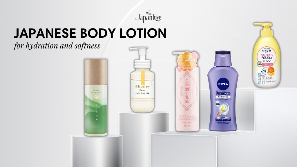15+ best Japanese body lotion products for hydration & softness