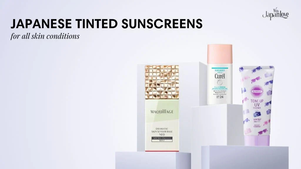 Discover 14 Japanese tinted sunscreens for all skin conditions
