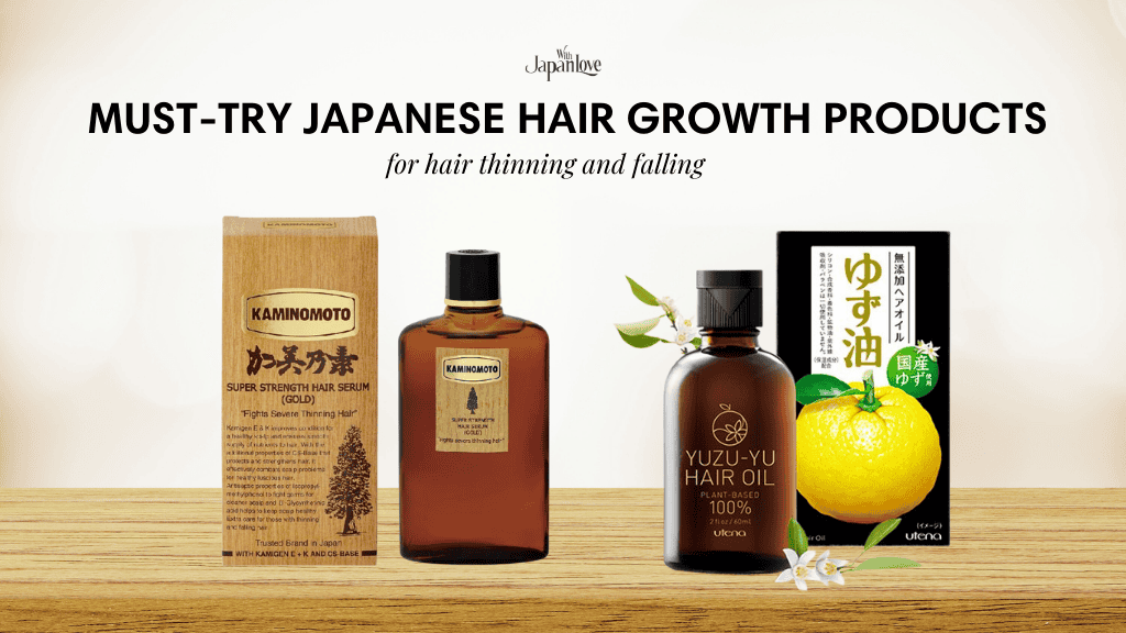 List 16+ must-try Japanese hair growth products for hair thinning and