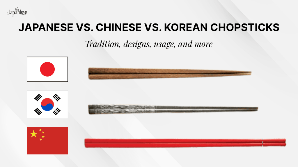 Japanese vs. Chinese vs. Korean chopsticks 2026 guide: Tradition, desi
