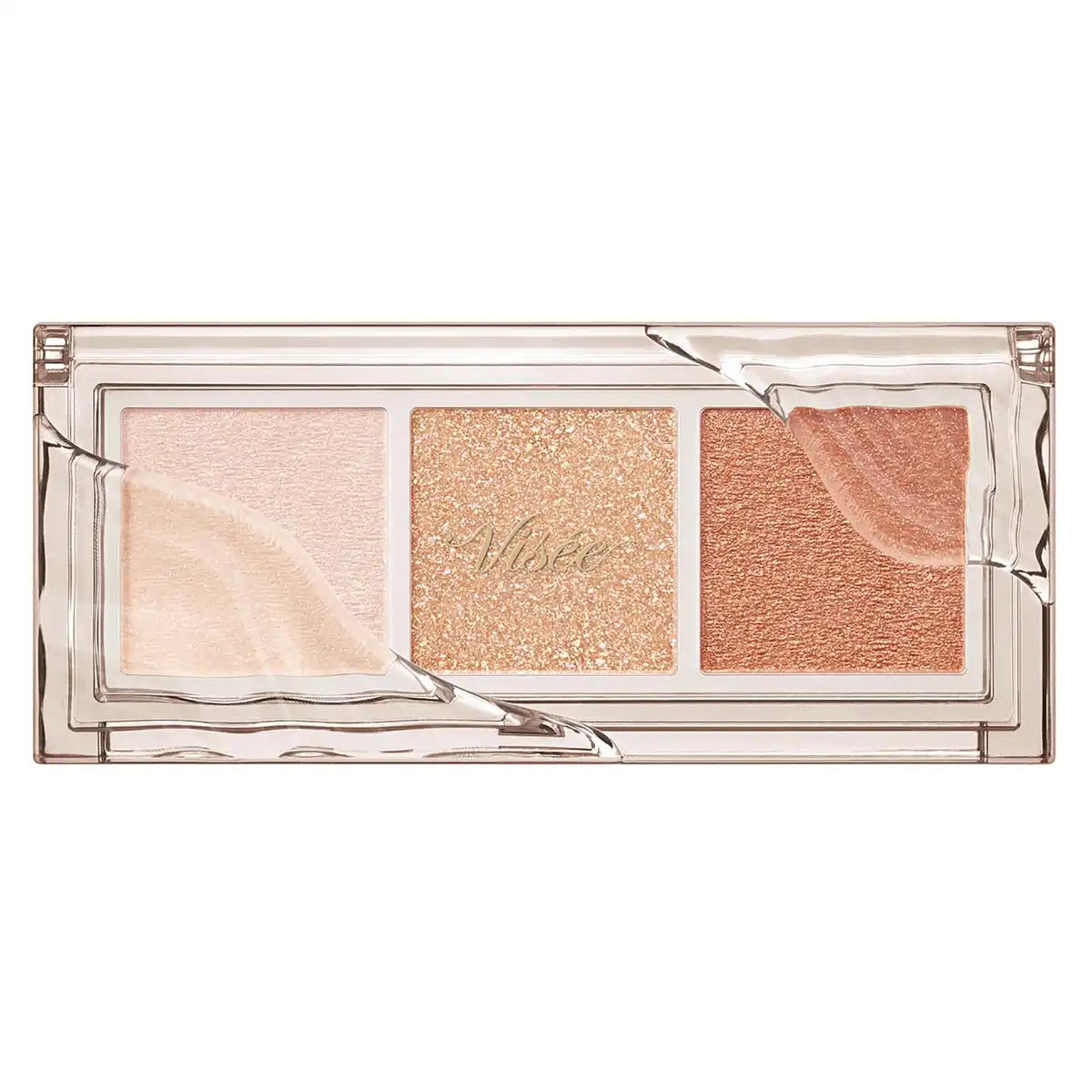 Visee Killer Eye Trio OR-3 Sunny Eyeshadow 3G Orange Glitter