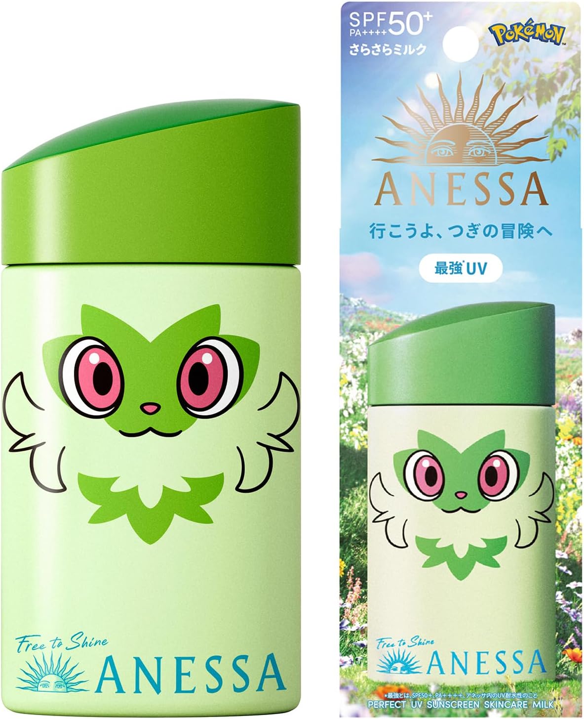 Anessa Perfect UV Skin Care Milk Pokémon Limited Edition Fruity Floral