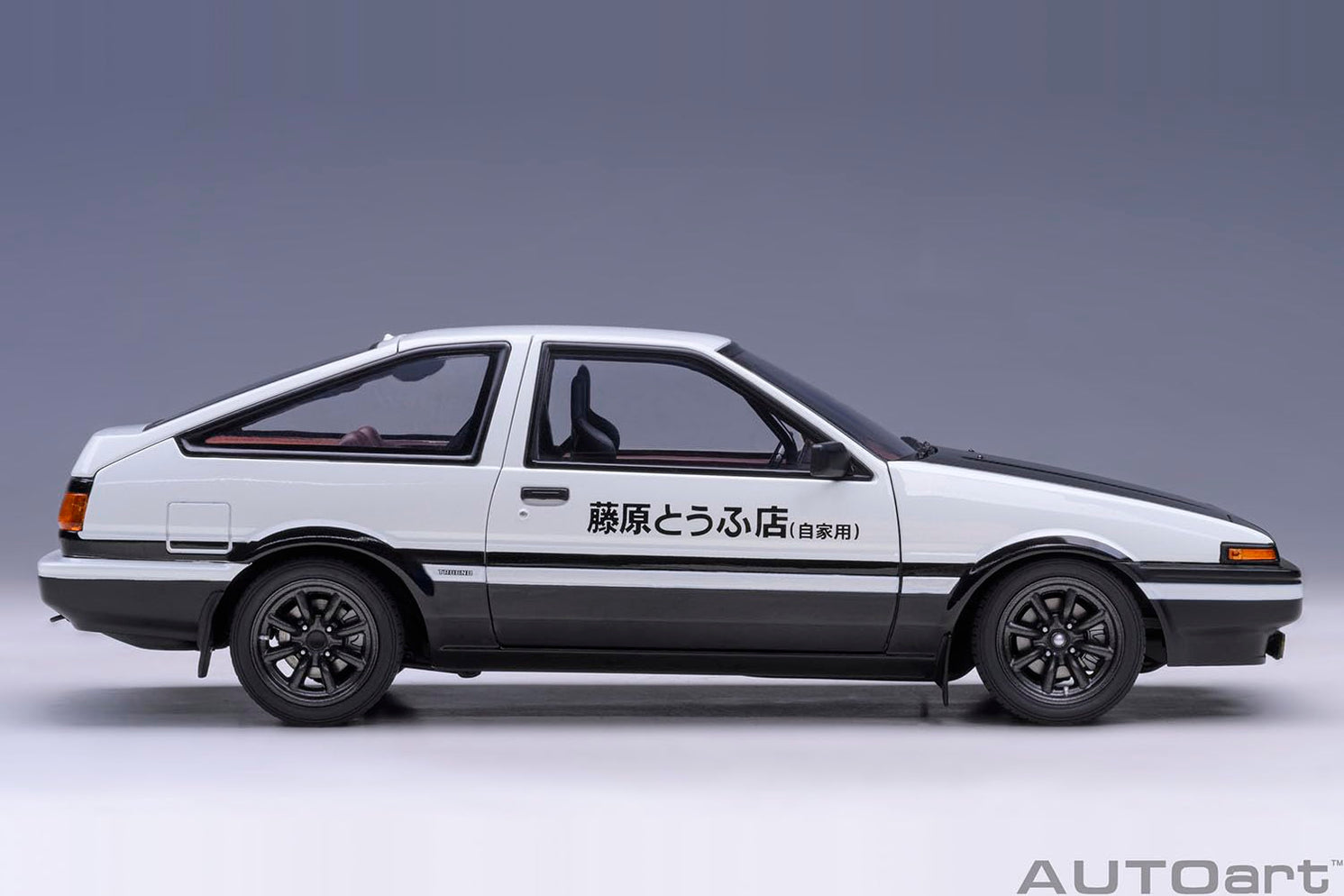 Autoart 1/18 Scale Toyota Sprinter Trueno AE86 Initial D Project D Fin ...