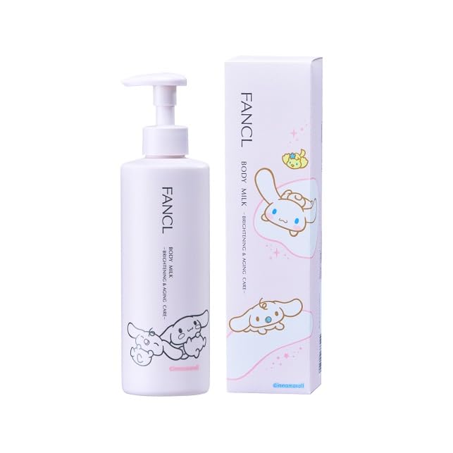 Fancl Body Milk 250g: Cinnamoroll Design Moisturizing & Brightening Ca