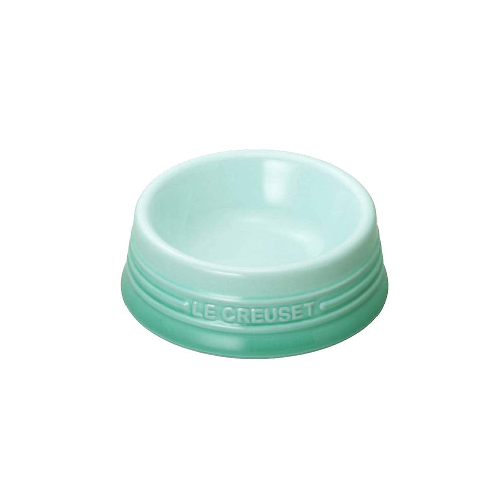 Le Creuset Cool Mint Pet Bowl S Stain Resistant Microwave Safe for Pet