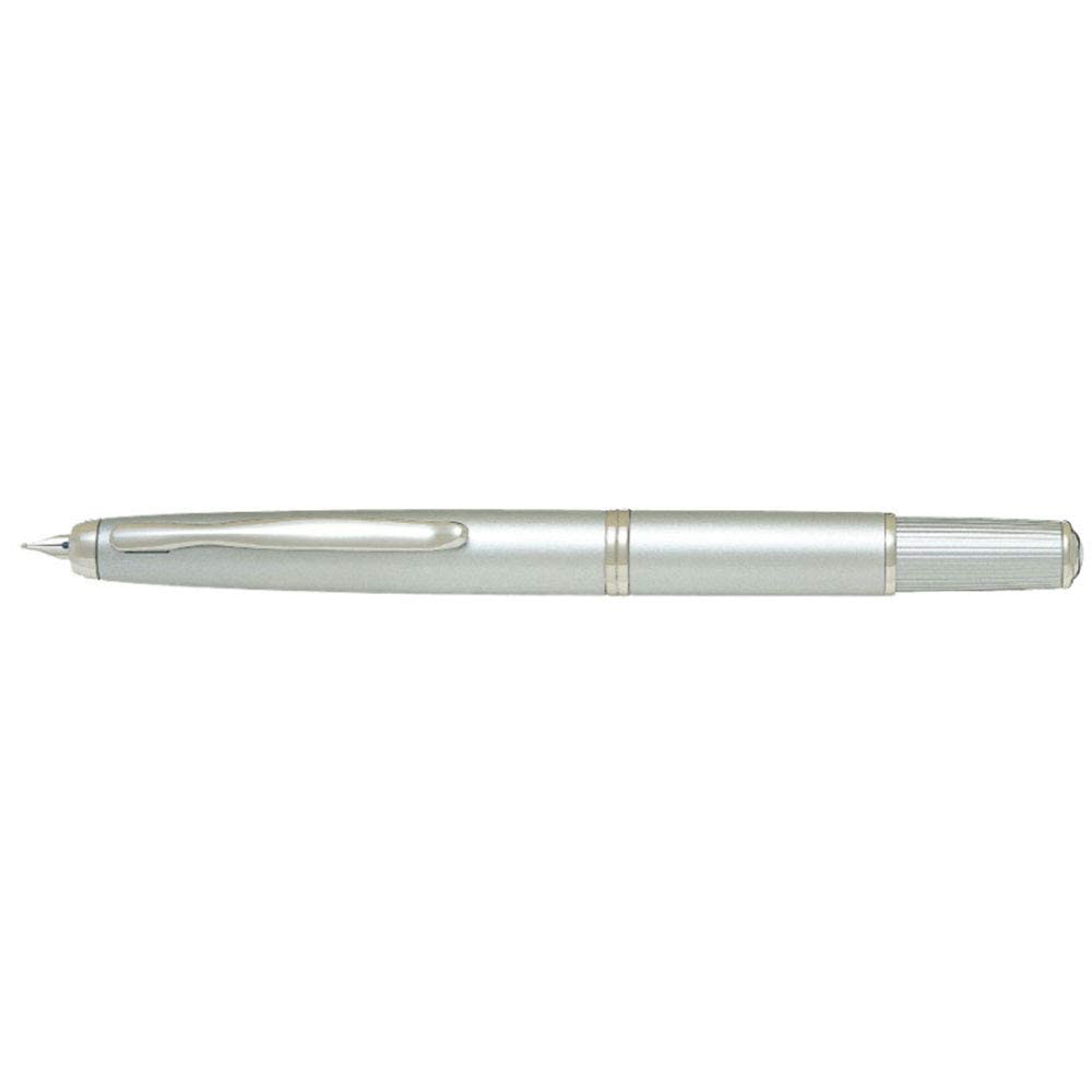 Pilot Fermo Diamond Silver Fountain Pen 18K Fine Capless - Fcf-2Mr-Ds-