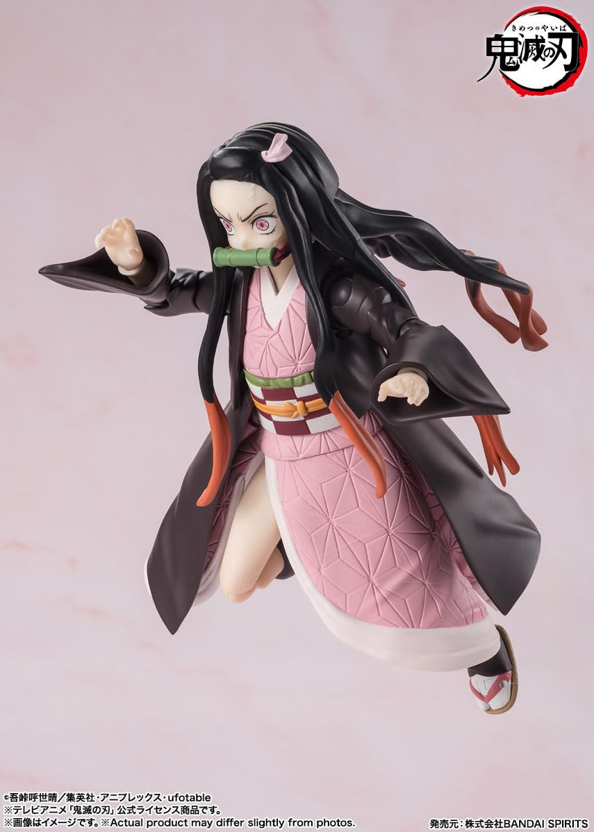 Bandai Spirits Kimetsu No Yaiba Nezuko Kamado 130mm PVC ABS Movable Fi ...