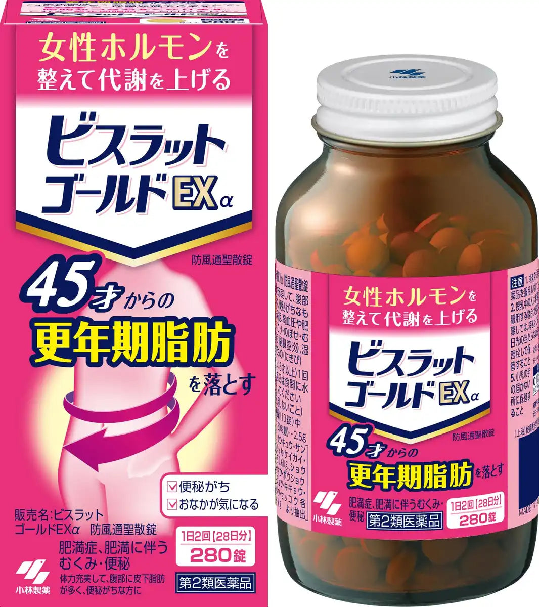 Bisrat Bislat Gold Exα Bofutsushosan Tablets 280 Count - [Class 2 OTC