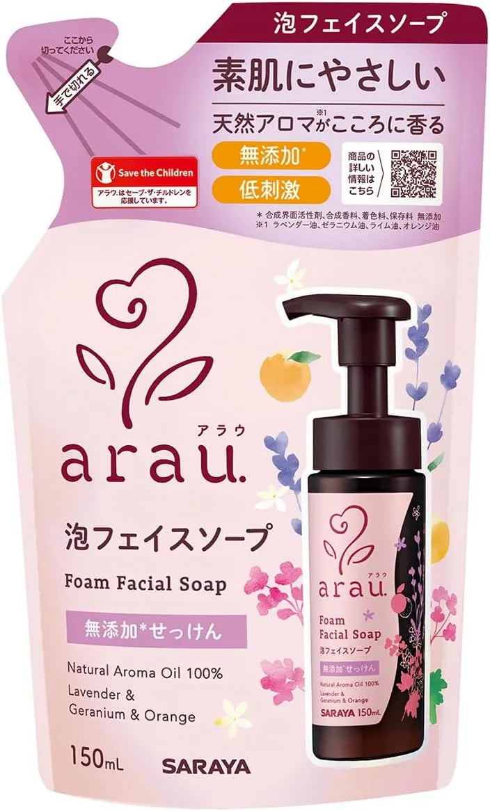 Saraya Alau Foaming Face Soap Refill 5.1 fl oz 150 ml