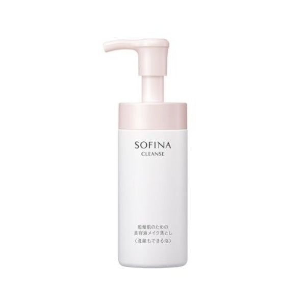 Sofina Cleanse Beauty Liquid Facial Wash For Dry Skin 150ml - Japanese