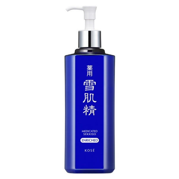 Kose Medicinal Snow Skin Enrich Toner 500ml - Moisturizing Toner From