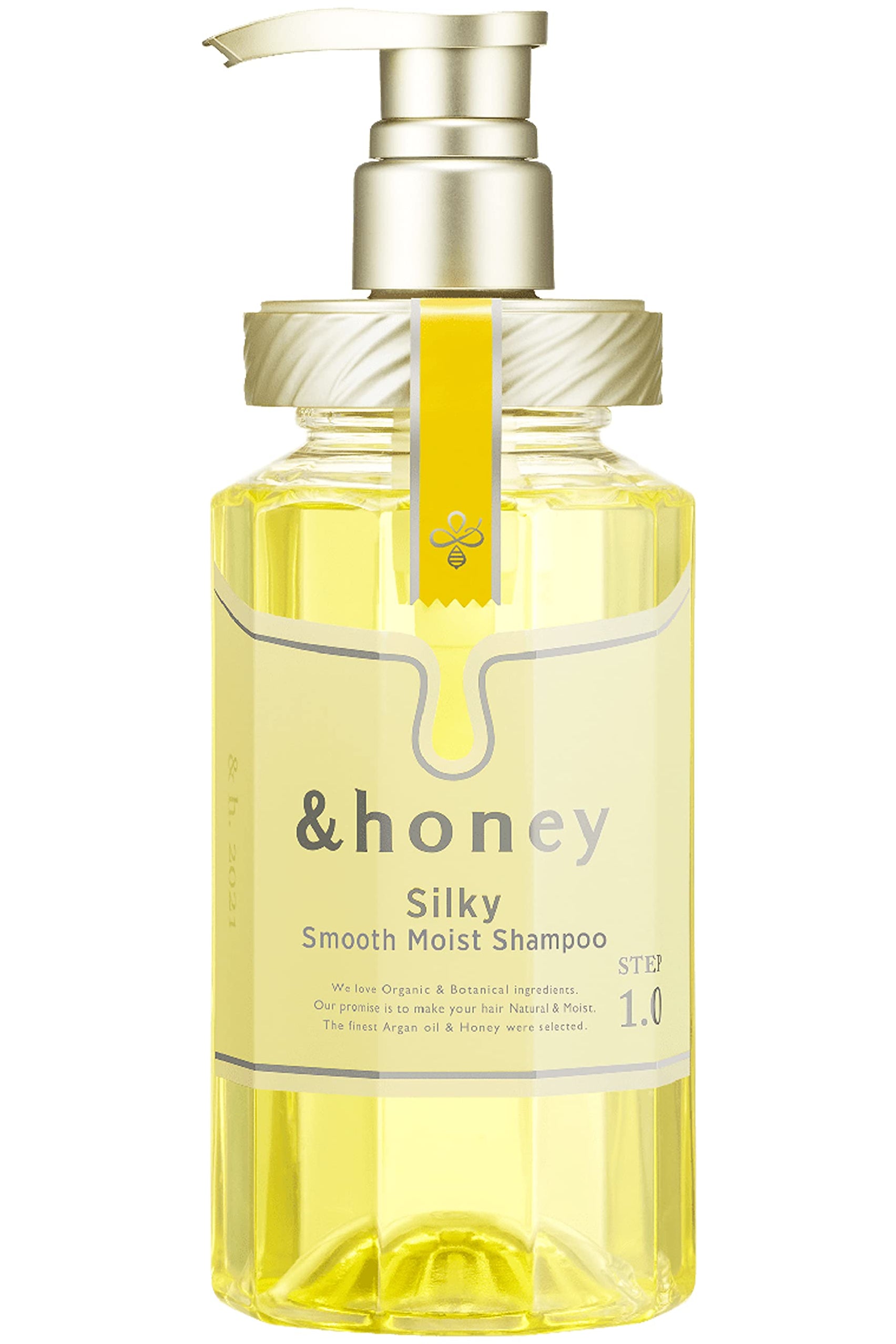 Honey Silky Smooth Moisture Shampoo 1.0 Japan - For Rough Hair Soft To