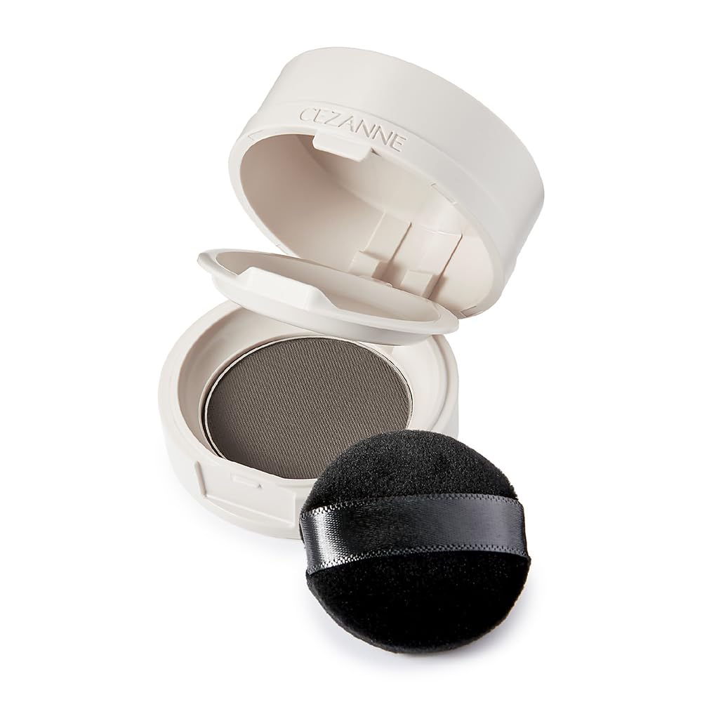 Cezanne Hair Makeup Powder in Familiar Brown 4.0g - Hair Color Enhanci