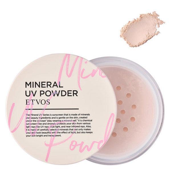 Etvos Mineral UV Powder SPF50 PA++++ Pink Beige 5g - Japanese Makeup B