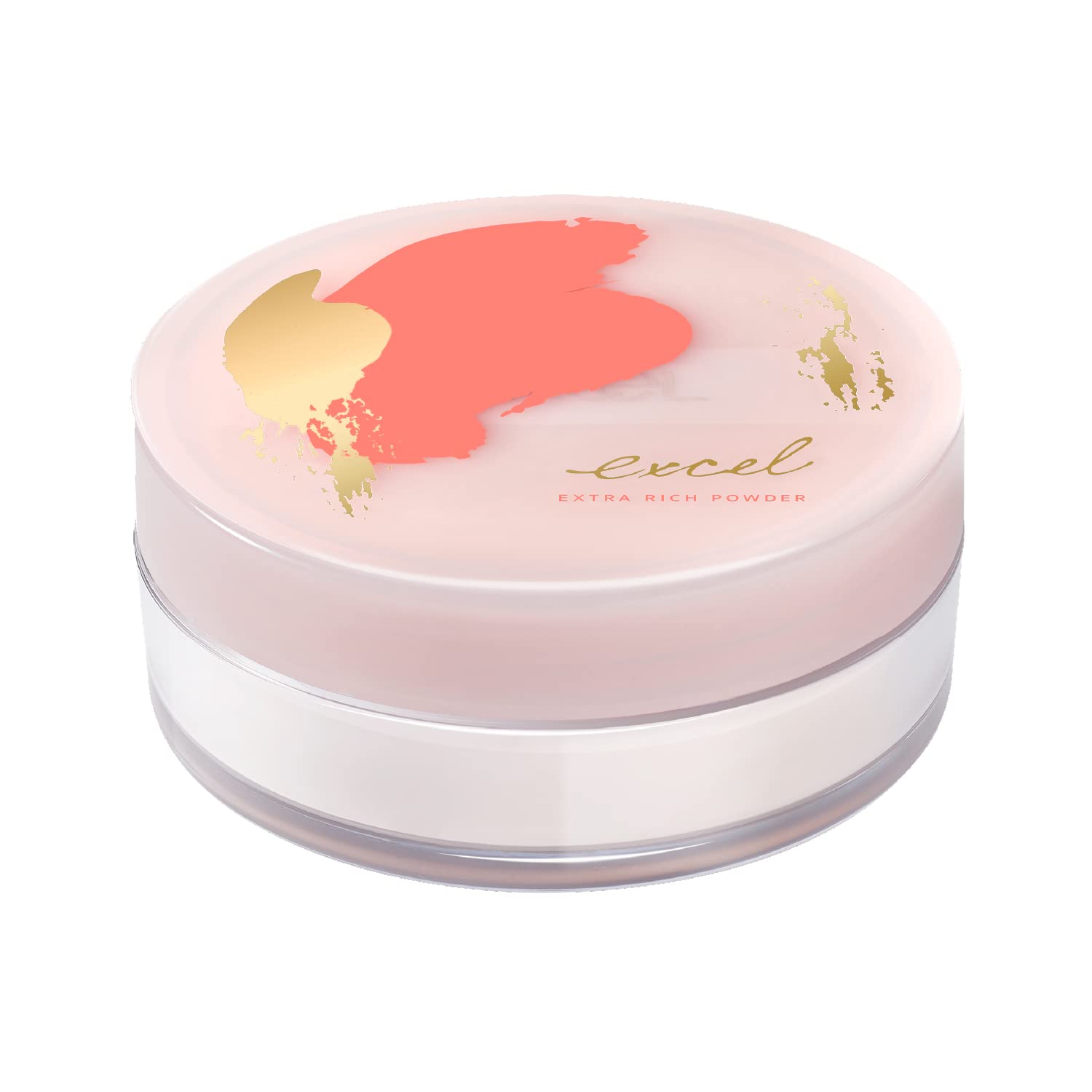 Excel Extra Rich Peach Glow Face Powder 2302 - Natural Radiance by Exc