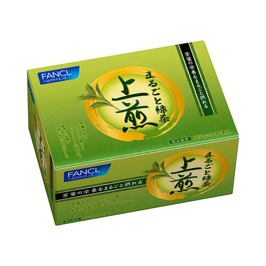 Fancl Official Whole Green Tea Top Roasted 1g x 90 Packages - Green Te