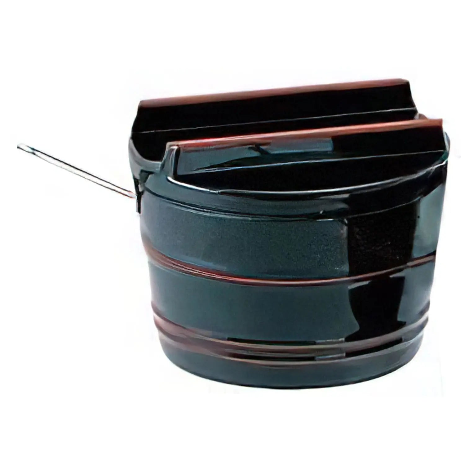 Fukui Craft Melamine Condiments Container Black