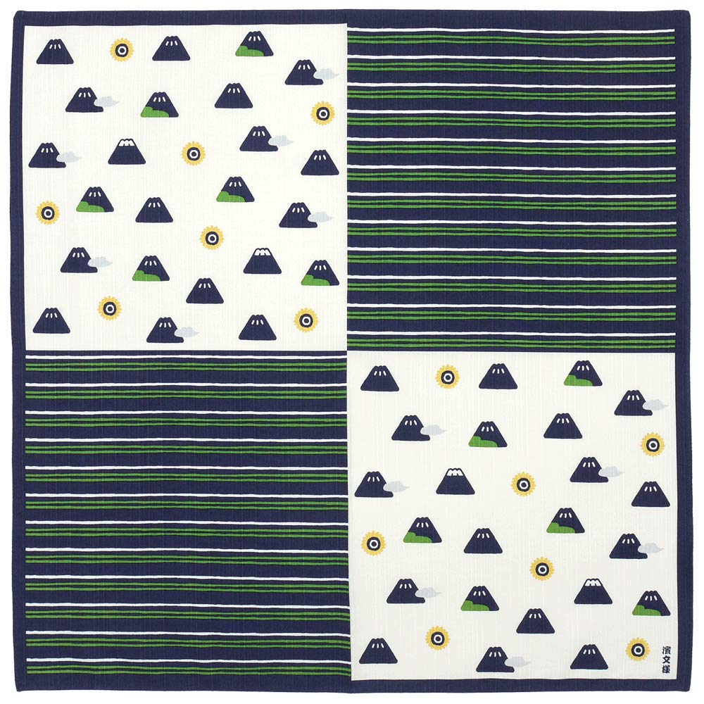 Hama Pattern Small Cloth Mt. Fuji Japan 50Cm Wrapping Cloth Weather Co