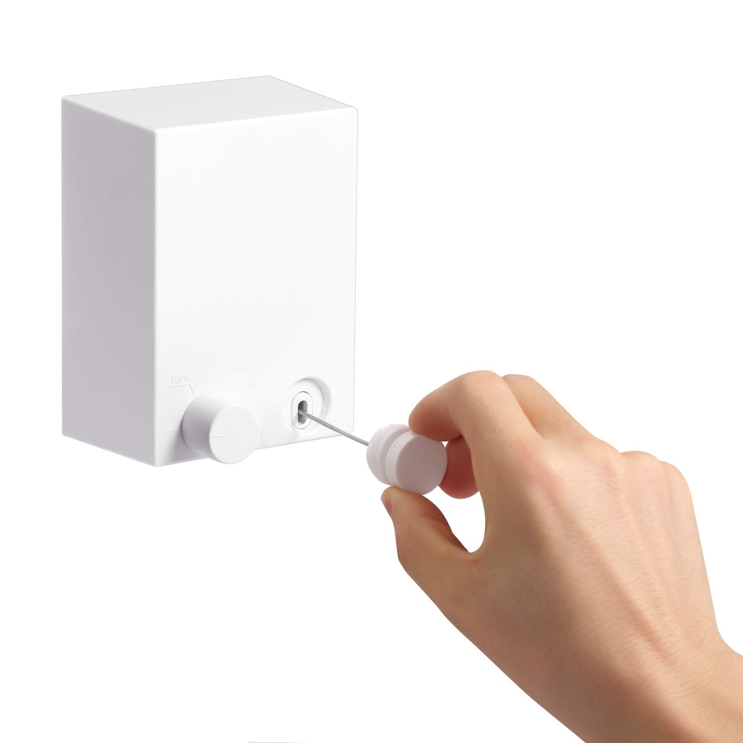 Homeme Wall Hanging Clothesline Wire 4.2M 20Kg Capacity Stretchable Sl