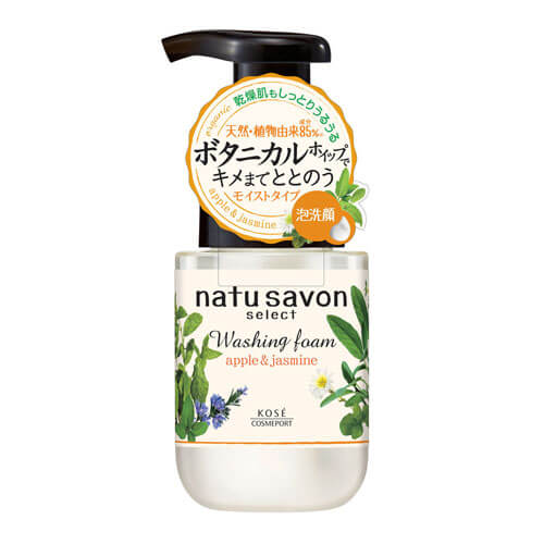 Kose Natu Savon Select Washing Foam (Apple & Jasmine) 180ml - Japanese