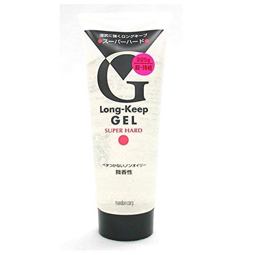 Mandom Long Keep Gel Super Hard Sh 225G | Japanese Health & Care Produ