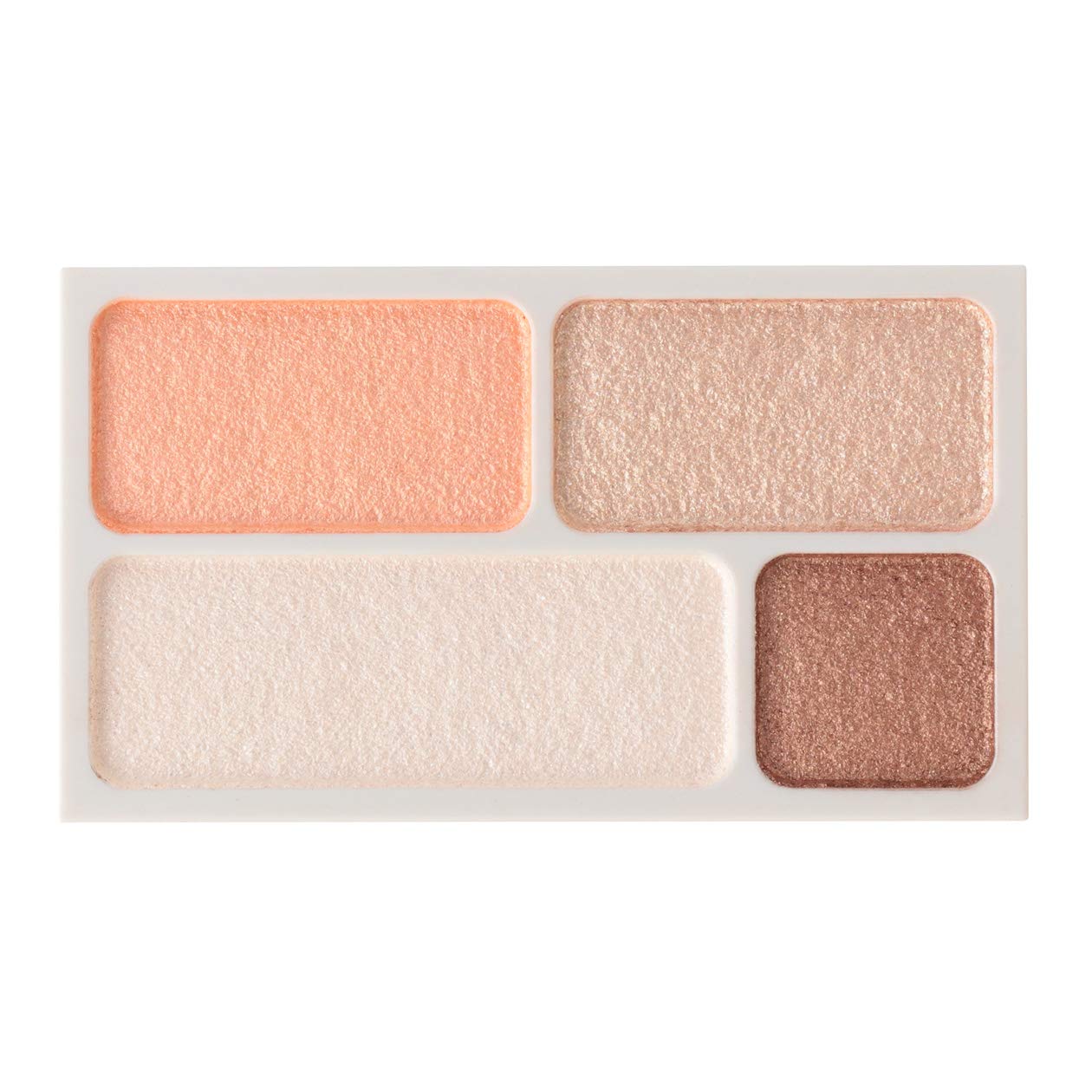 Muji Eye Shadow 4 Color Palette in Orange Brown 4.5G