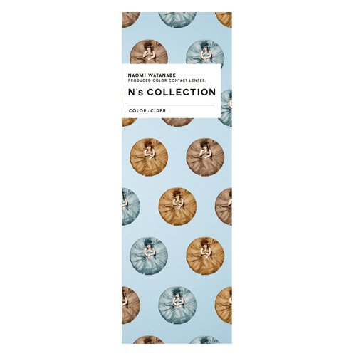 N'S Collection Japan Color Contacts [Cider] -0.75 - 10 Pieces Naom