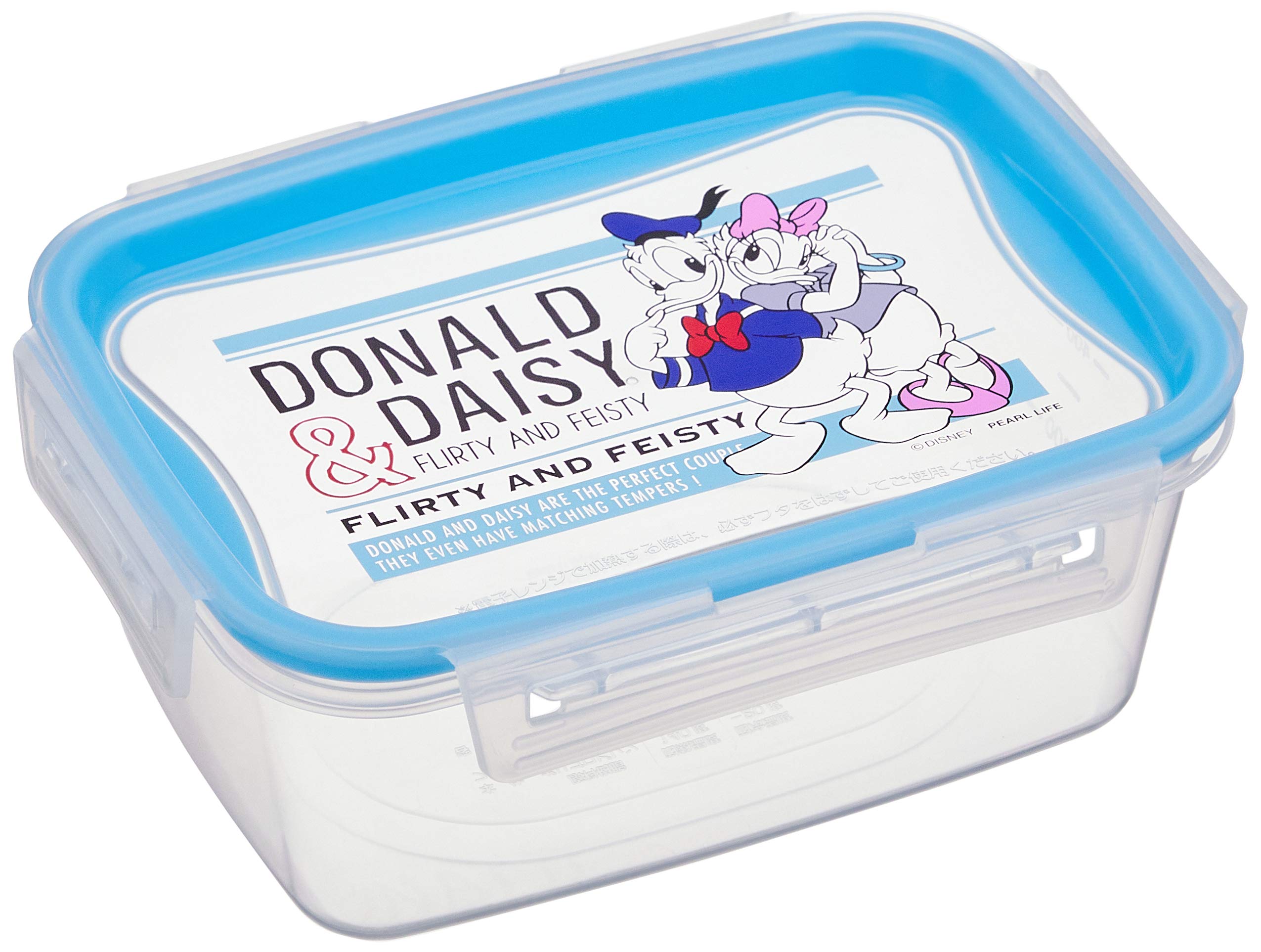 Pearl Kinzoku Disney Rectangular Storage Container Made In Japan Wd-90