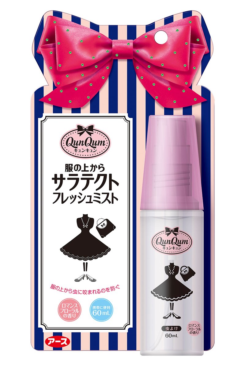 Saratect Fresh Mist Portable Insect Repellent Spray 60Ml From Japan