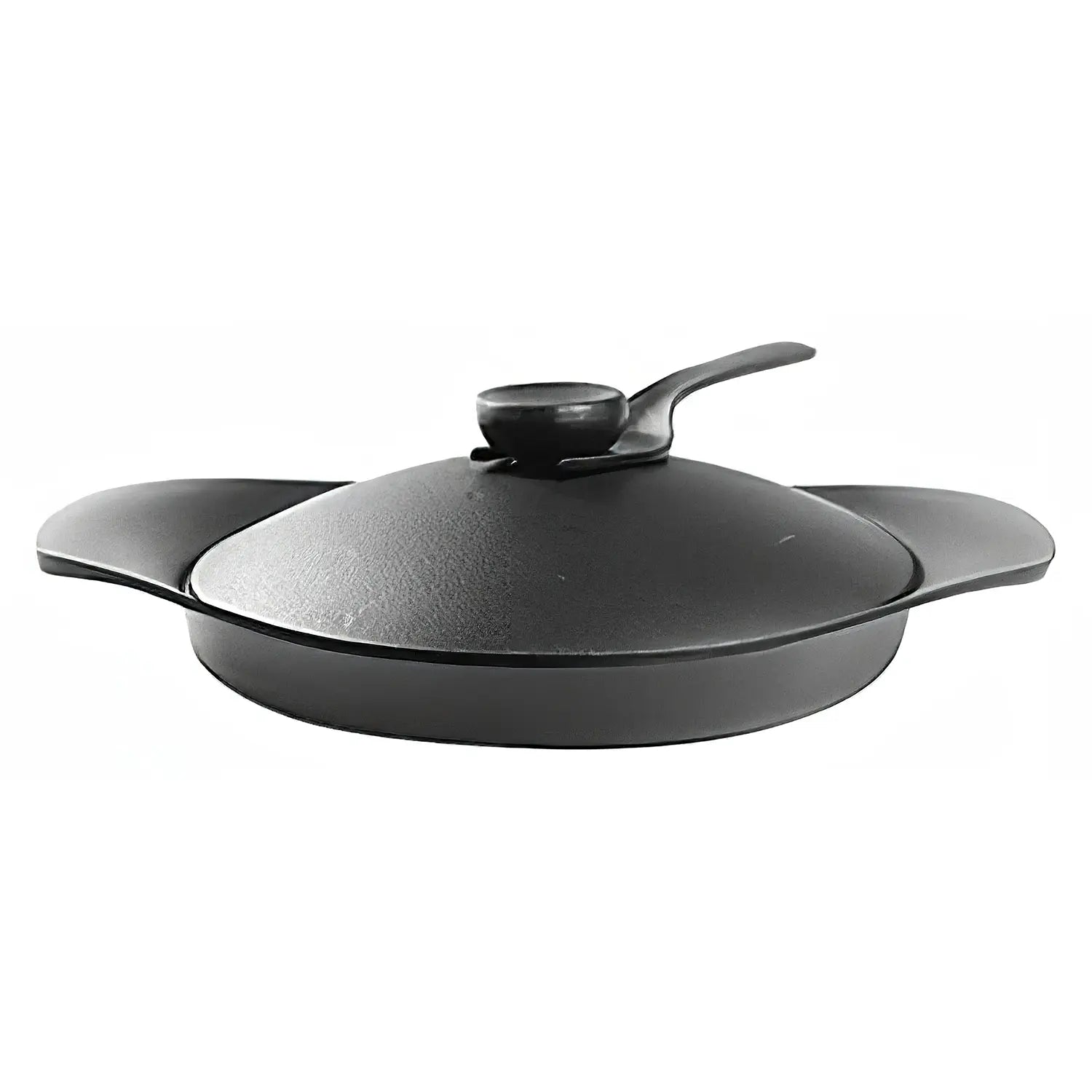 Nihon Yoshokki Sori Yanagi Cast Iron Induction Grill Pan 22Cm W/ Lid