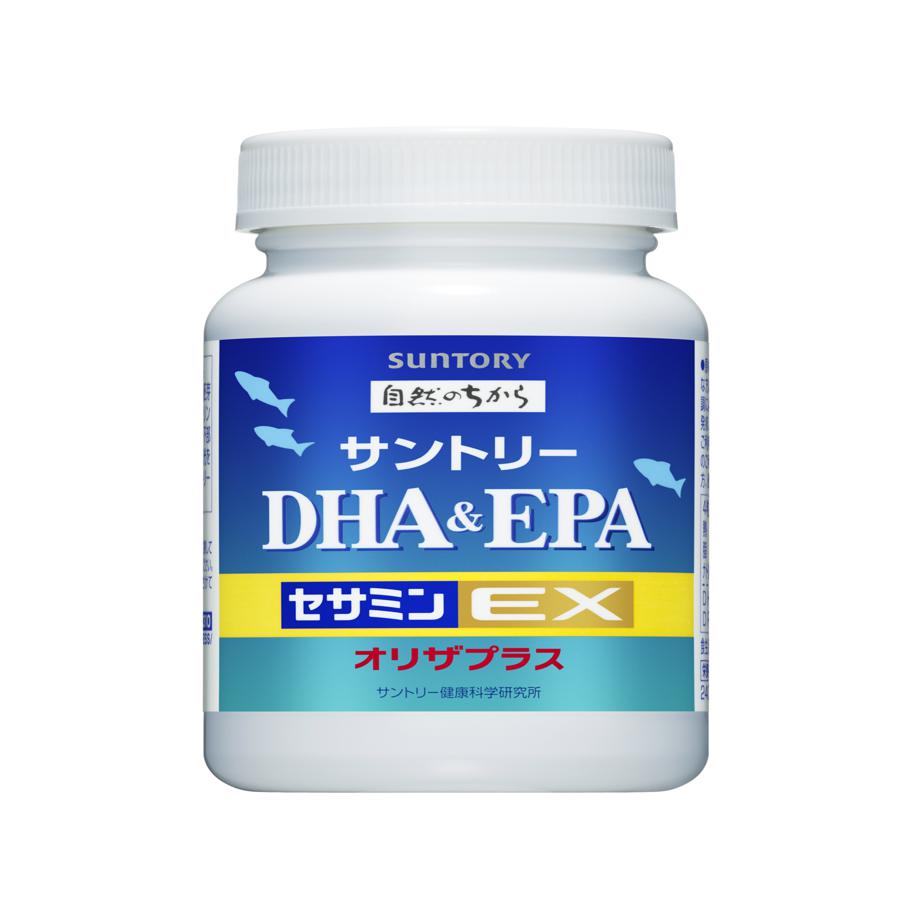 Suntory Dha & Epa + Sesamin Ex 120 Tablets - Japanese Vitamins And ...