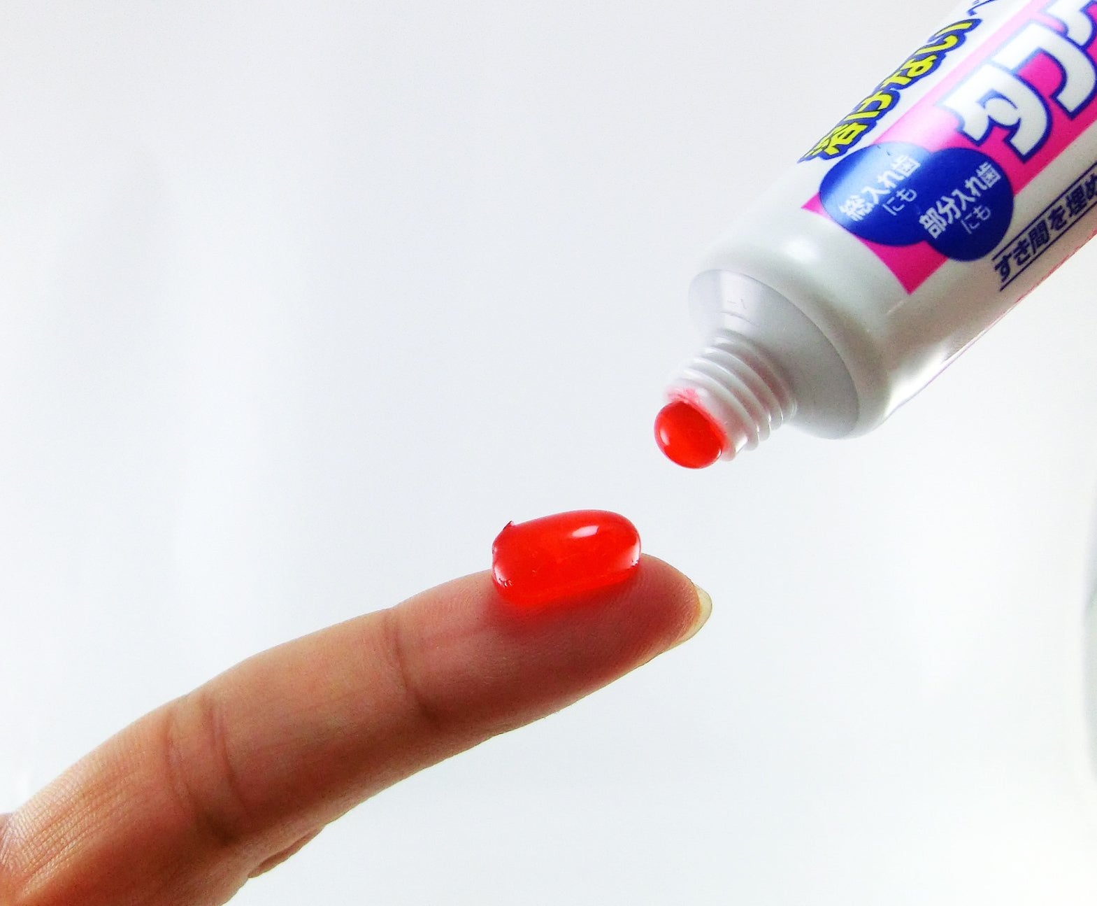 Tough Grip Japan Pink Denture Stabilizer 65G For Full & Partial Dentur