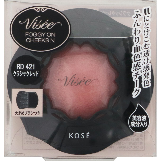 Kose Visee Foggy On Cheeks N RD421 5g - Makeup Products For Cheek - Ja